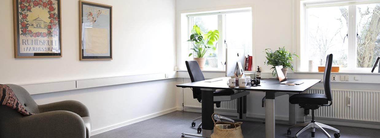 Eget kontor | Lej et kontor i Aarhus | Workspace kontorhotel